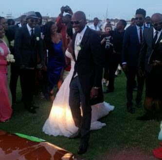 Pictures of 2face & Annie's new Ferrari From Senate President, David Mark