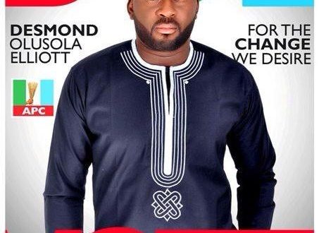 Nollywood Actor, Desmond Elliot Wins House Of Assembly Seat