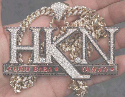WOW! Davido Reveals The Worth of His Custom HKN Necklace
