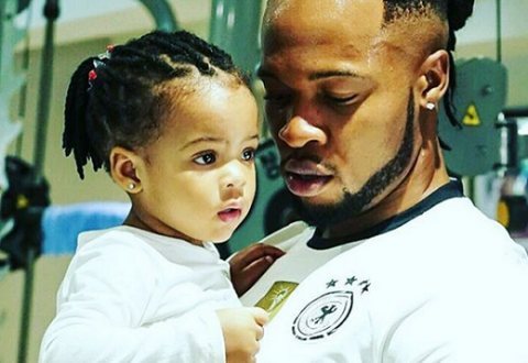 Flavour shares cute photo with his daughter, Sophia
