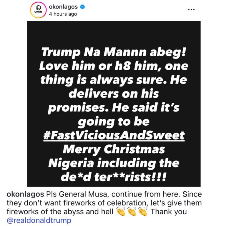 Trump Deserves Praise For Fulfilling His Promise To Nigeria – Okon ...